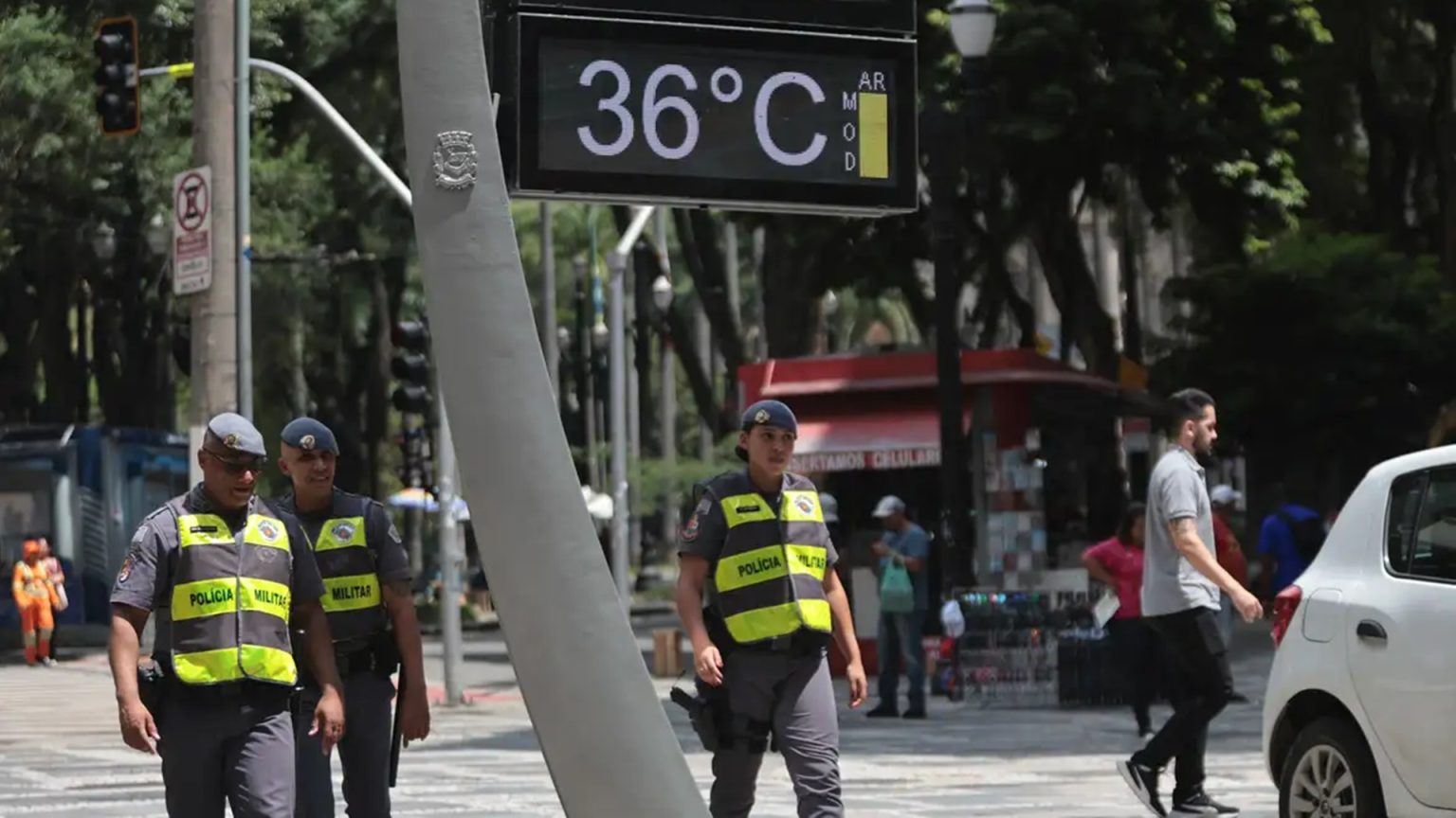 São Paulo tem nova máxima histórica para dezembro, com 36,2°C